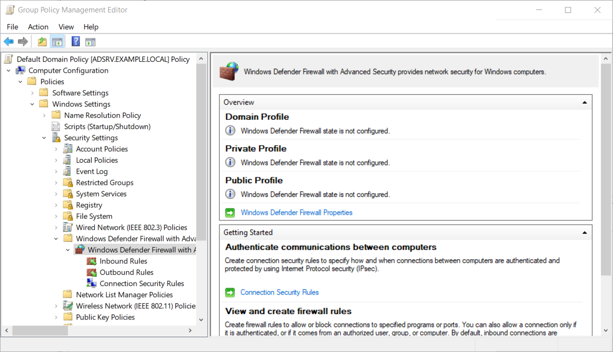 How To Use Windows Server Firewall